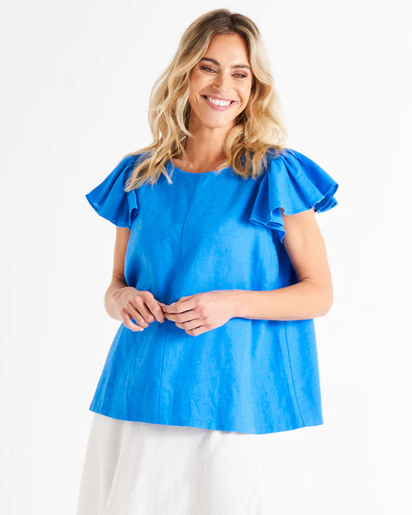 BETTY BASICS IMOGEN TOP was $69.99.... now..... - La Diva Waihi
